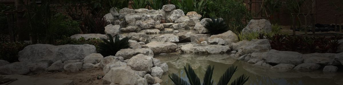 thai water feature - Thai Garden Design