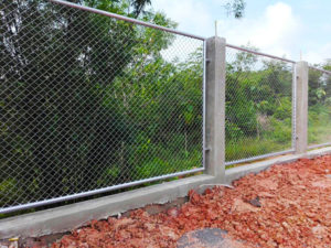 concrete fences thailand - Thai Garden Design