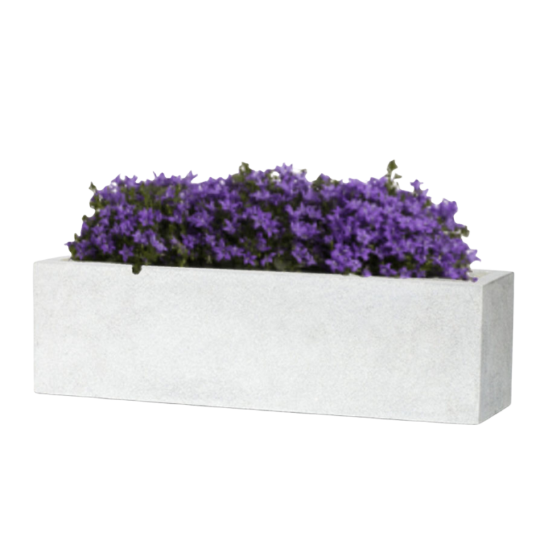 Rectangular Concrete Planter - Thai Garden Design