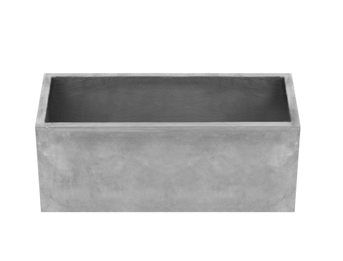 Rectangular Concrete Planter - Thai Garden Design