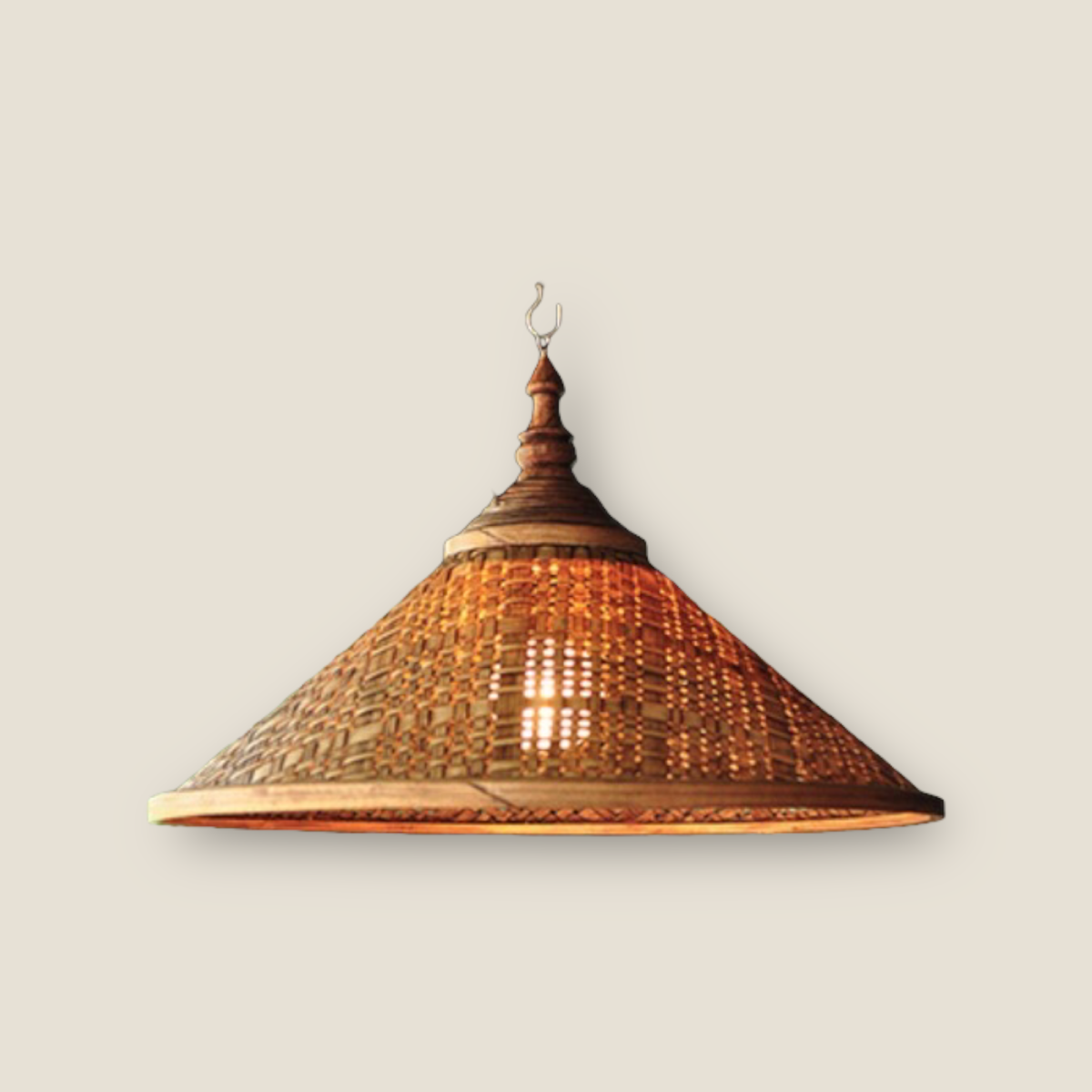 Bamboo Lamp Shade - Thai Garden Design