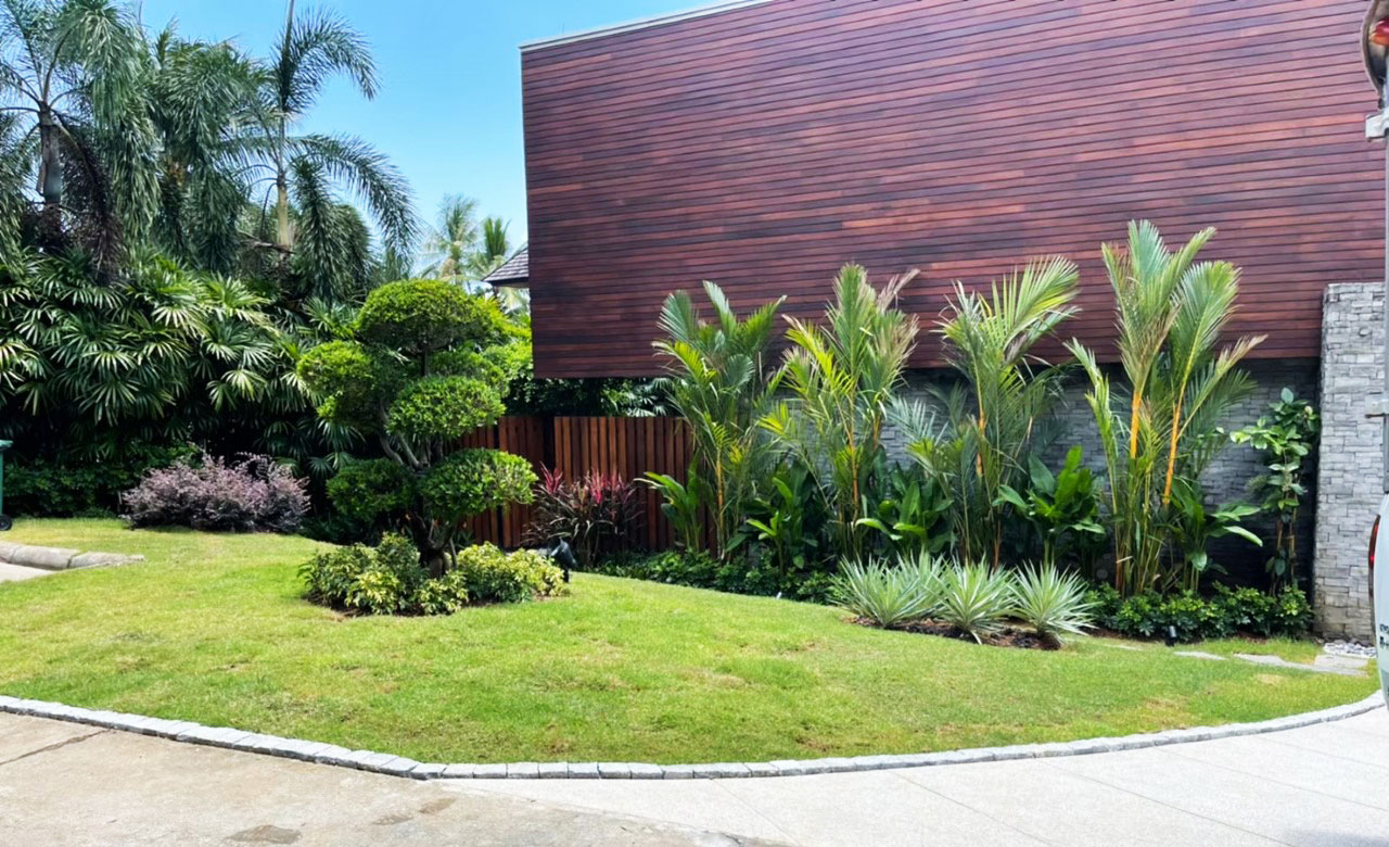 Beautiful Tropical Garden Design, for Phuket Home