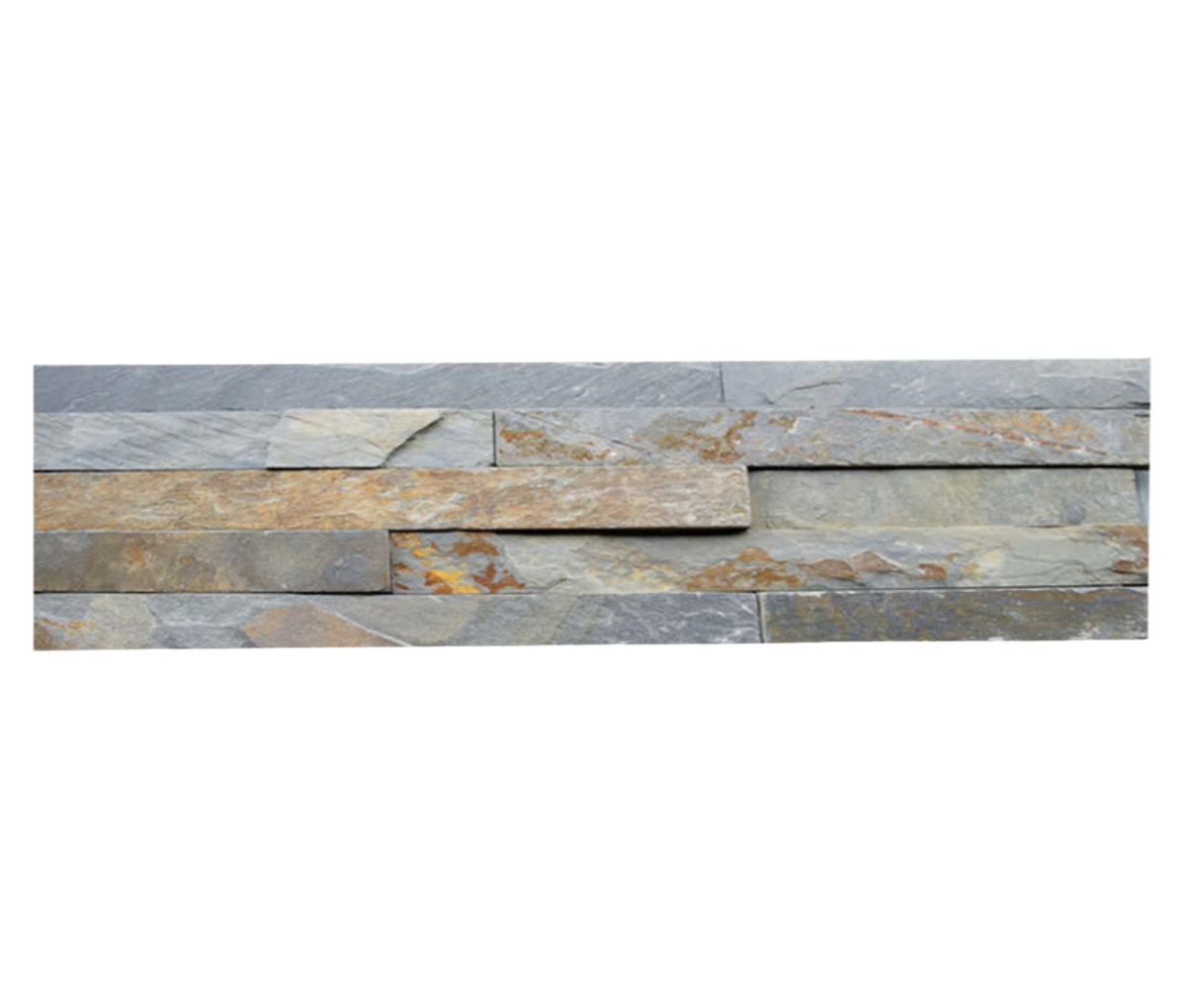 Stone cladding (rust color) - Thai Garden Design