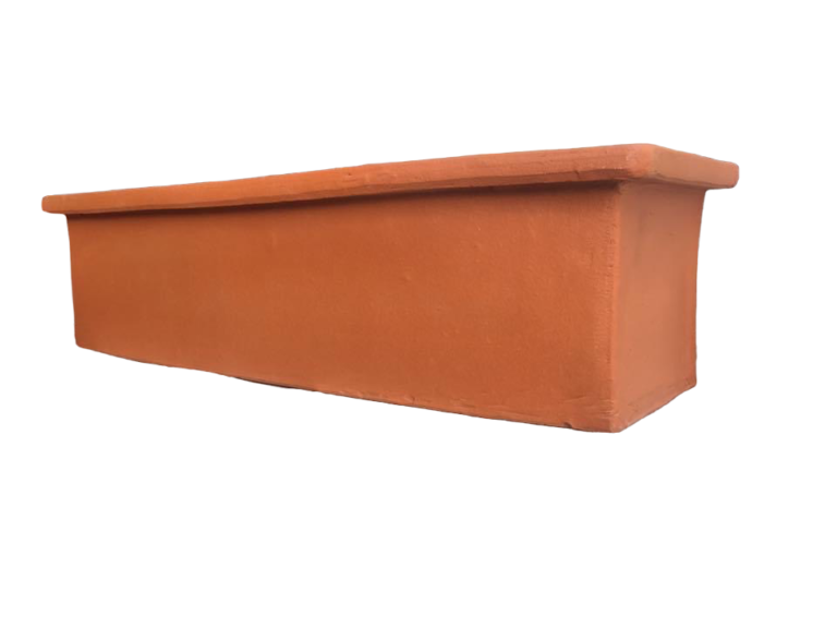 Plain Rectangle Terracotta Planter - Thai Garden Design