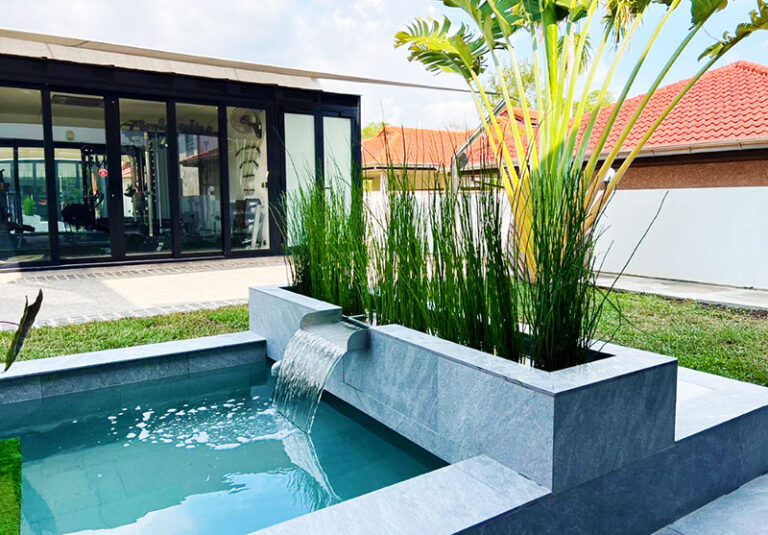 natural pond filtration - Thai Garden Design
