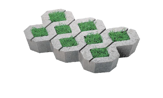 Concrete Grass Block - Thai Garden Design