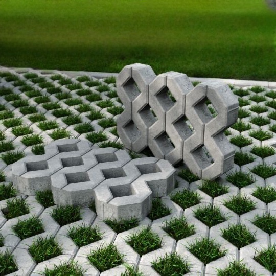 Concrete Grass Block - Thai Garden Design