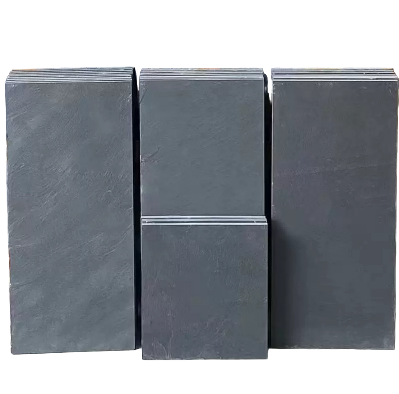 Black Stone Paver - Rectangular - Thai Garden Design