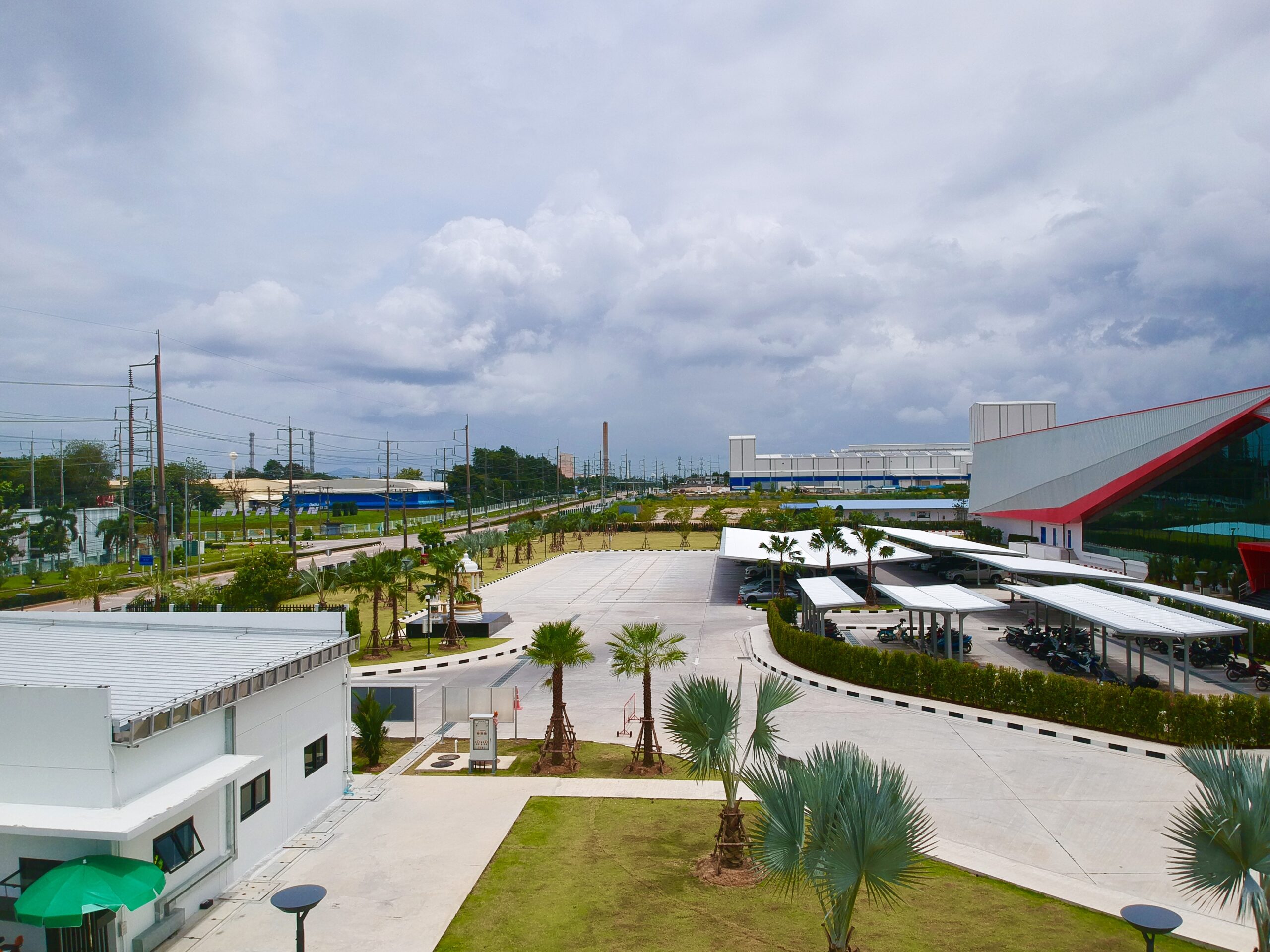 Factory Garden Landscaping in Thailand